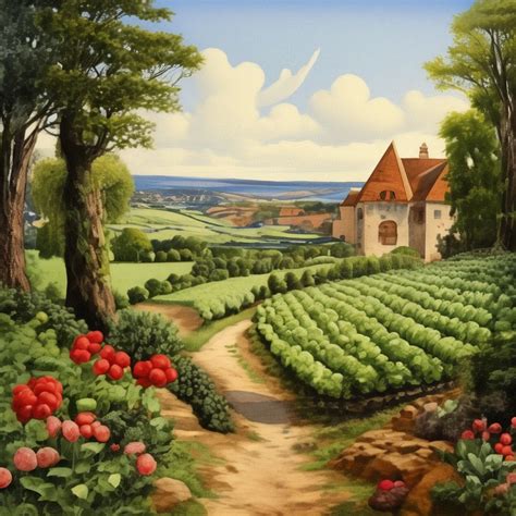 1770 Stylized Hyperrealism Drawing In Juicy Very Light Colors In A