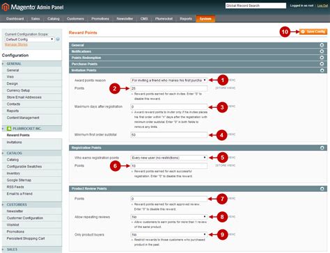 How To Configure Magento Reward Points Extension V1x Magento Reward Points V1x Configuration