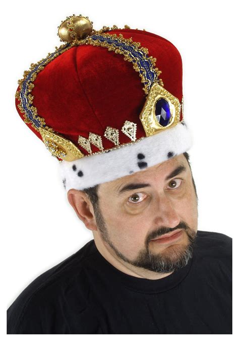 Mens Royal King Costume Hat