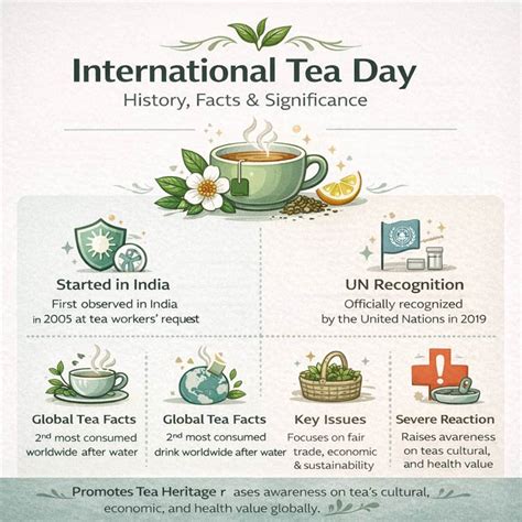 International Tea Day History Facts And Significance