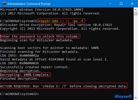 Use Download BitLocker Repair Recovery Tool On Windows 11 10 8 7