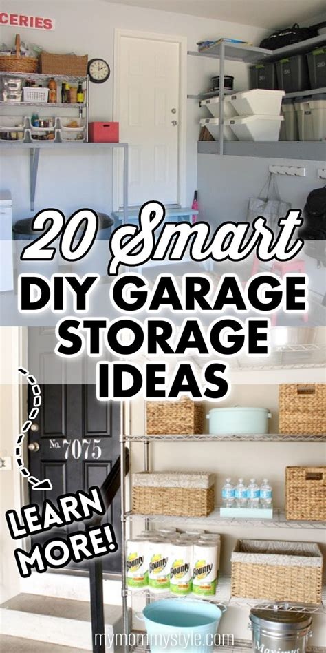 20 Smart Diy Garage Storage Ideas Diy Garage Storage Cabinets Diy