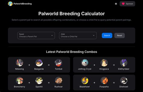 Pal World Breeding Calculator Create The Ultimate Pals