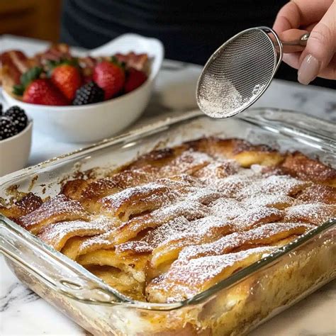 Easy Baked French Toast Casserole Brunch Delight