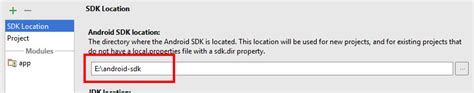 Android Studio How To Change Android SDK Path Stack Overflow