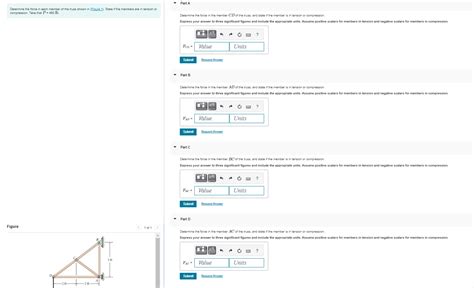 [solved] Determine The Force In Each Member Of The Truss Shown In Solutioninn