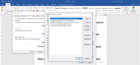 How To Set Path For Environment Variables In Windows 10