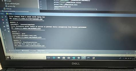 Using Python Script At Work Place To Get Hottest Post On Reddit For The