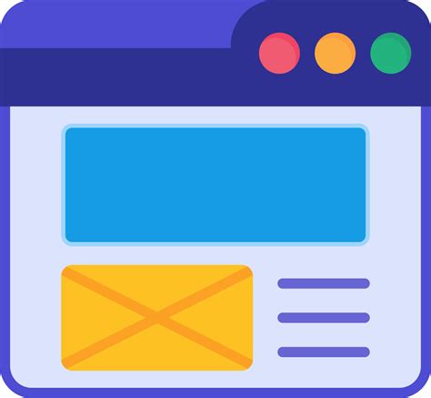 Web Layout Vector Icon 20440781 Vector Art At Vecteezy