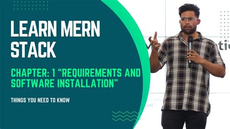 Mern Stack Project Tutorial 1 Software Requirement And Installation Mern Stack Tutorial In