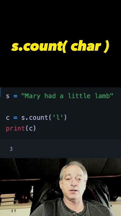 Two Ways To Count The Occurrences Of A Character In Python String 🐍 Shorts Youtube