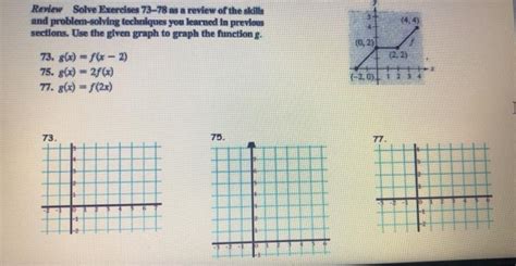 Solved Review Solve Exercises As A Review Of The Chegg Com