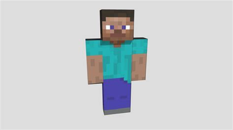 Minecraft Steve Model Download Free 3d Model By Jirxiya Animator