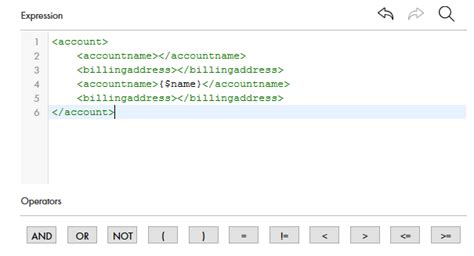 Using The Expression Editor