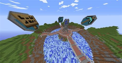 Server Spawn Hub Minecraft Map Server Spawn Hub Minecraft Map