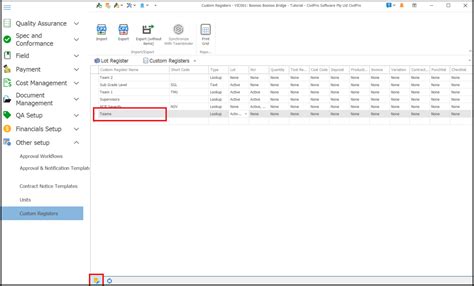 Create Custom Fields Using Custom Registers D Civilpro