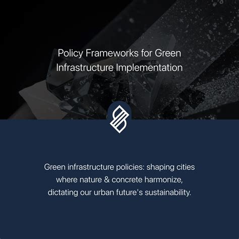 Policy Frameworks For Green Infrastructure Implementation → Scenario