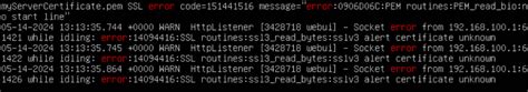 Solved Splunk Self Signed Certificate Error Error Settin Splunk