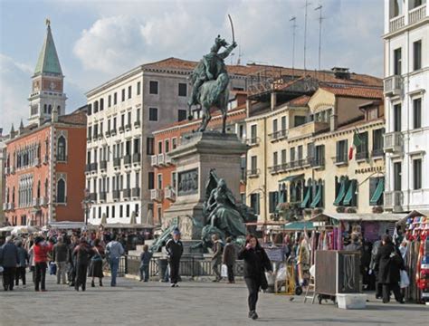 Riva Degli Schiavoni in Venice Italy