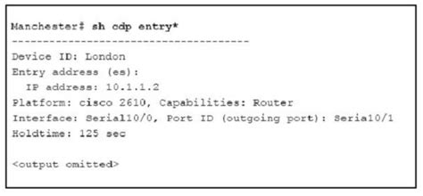Refer To The Exhibit The Two Exhibited Devices Are The Only Cisco