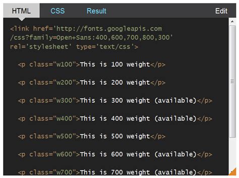 Жирность шрифта css Как сделать жирный шрифт в css