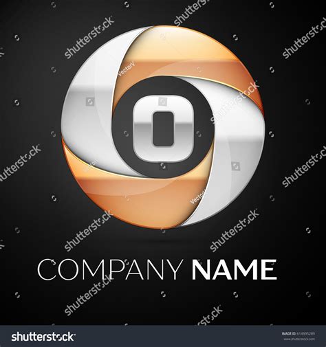 Letter O Logo Symbol Colorful Circle Stock Illustration Shutterstock