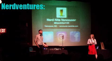 Nerdventures Nerd Nite Yvr Nerdy Curious