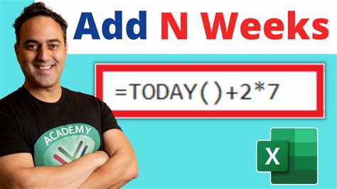 How To Add 13 Weeks From Today In Excel Fast MyExcelOnline