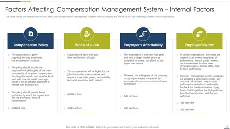 Compensation Management Process And Keys To An Effective Compensation