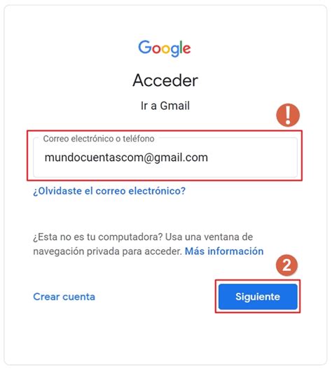 Iniciar Sesión O Entrar En Gmail 2026