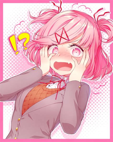 Natsuki Anime Literature Club Literature Natsuki Doki Doki Literature