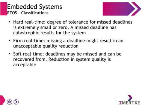 Intro To Embedded OS RTOS And Communication Protocols PPT