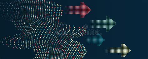 Big Data Stream Futuristic Infographics File Structuring Machine