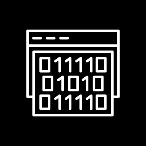 Binary Code Vector Icon Design 29080369 Vector Art At Vecteezy