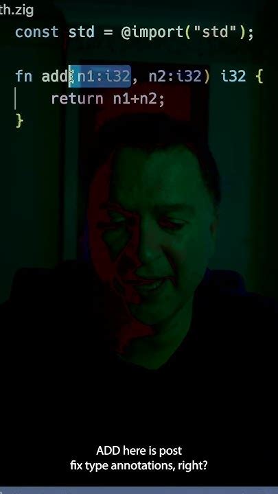 Coding A Math Function In Zig In 60 Seconds Ziglang Youtube