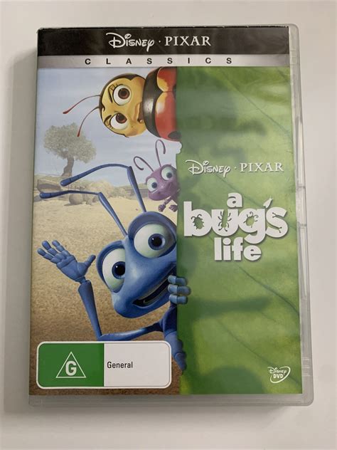 A Bugs Life Dvd 1998 Disney Pixar Animation Film Region 4 Retro Unit
