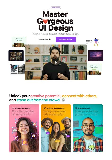 Master Gorgeous Ui Design One Page Website Award