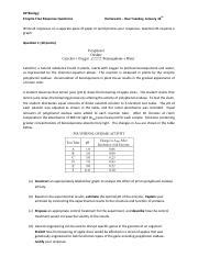 Exploring Enzyme Functionality In Biological Reactions Course Hero