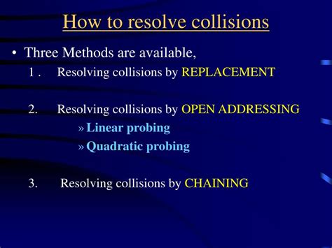 Ppt Previous Lecture Revision Hashing Powerpoint Presentation Free