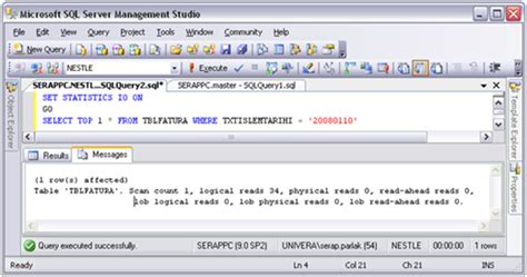 Sql Sorgu Optimizasyonuna Yardımcı Araçlar