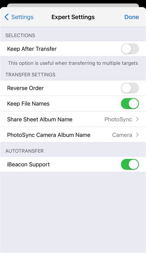 How To Use An IBeacon To Autotransfer On IOS PhotoSync