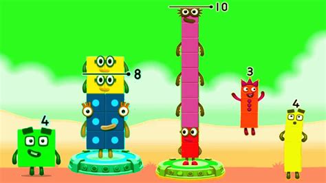 Numberblocks Games With 5 Learn To Count Youtube Numberblocks