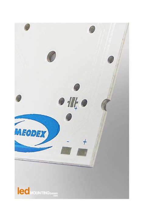 Strip Pcb For 4 Led Osram Oslon Serie Ledil Led Lens Compatible