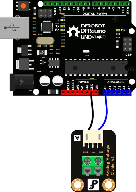 Gravity Analog Voltage Divider V2 Wiki Dfrobot