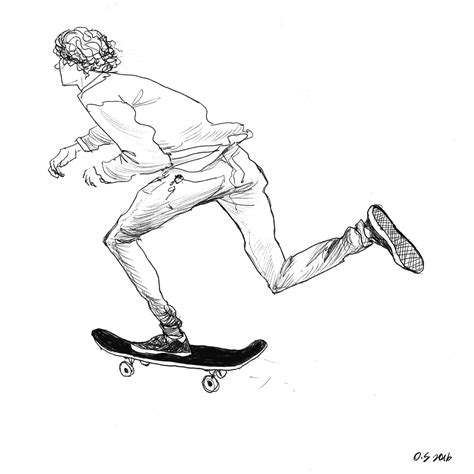 Skateboard Design Drawing At Jennifer Carranza Blog