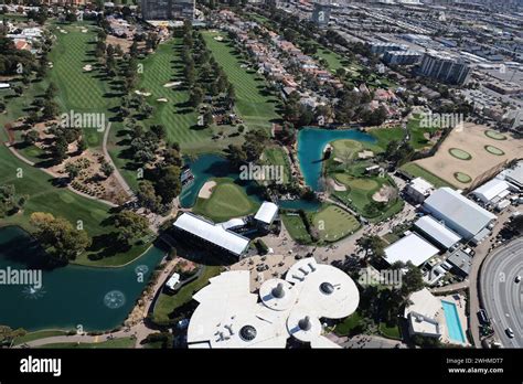 Las Vegas Nv Usa 10th Feb 2024 Aerial View Of The Liv Golf