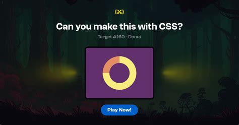 Target 160 Donut Cssbattle