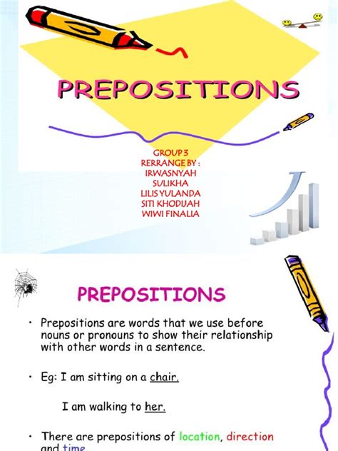 Presentation Of Preposition Ppt Preposition And Postposition Verb