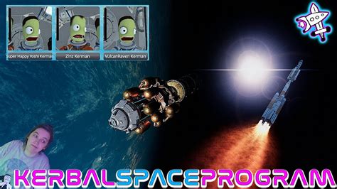 Kerbal Space Program - Launching the Duna Lander into Orbit - YouTube