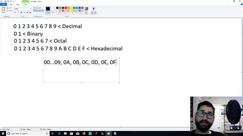 5 Hexadecimal Numbering System Youtube